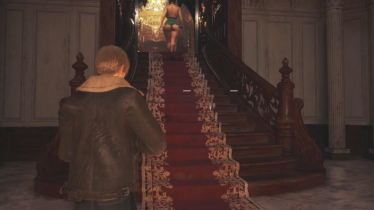 Leon Resident Evil 4 Remake Gameplay Boss Fight in Resident Village ...