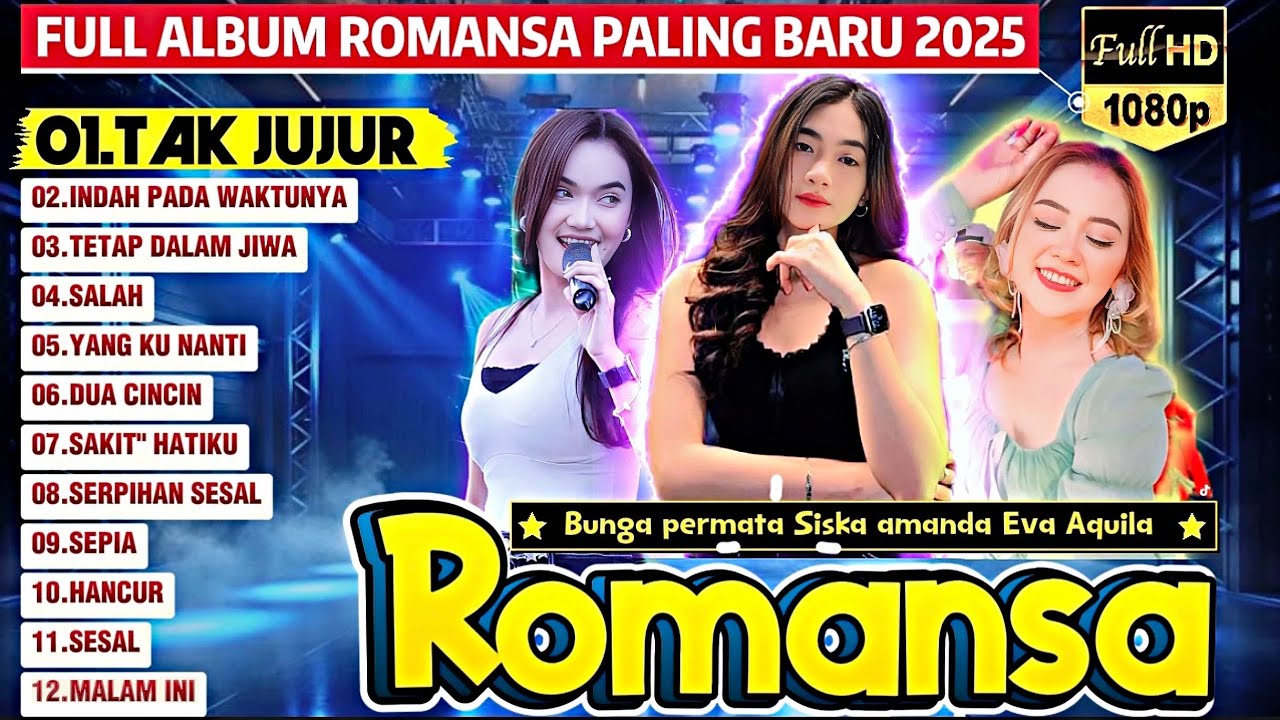 TETAP DALAM JIWA Siska Amanda, SEPIA Bunga Permata - Full Album ROMANSA ...