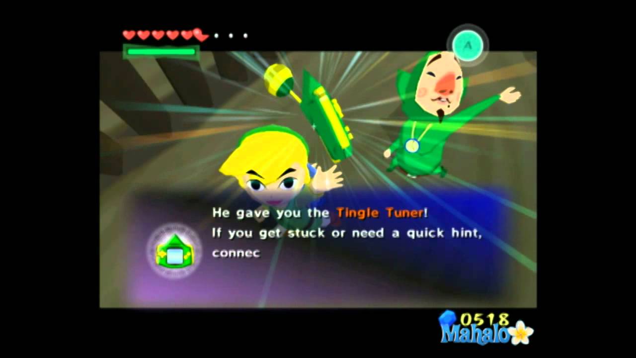 Legend of Zelda- Wind Waker Walkthrough - Saving Tingle - YouTube