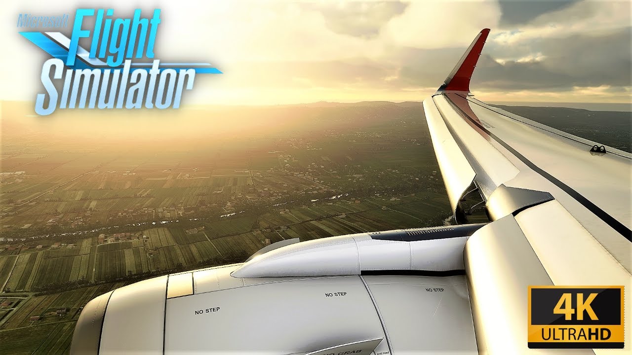 (4K) Stunning Scenery during approach to Tirana | Microsoft Flight ...