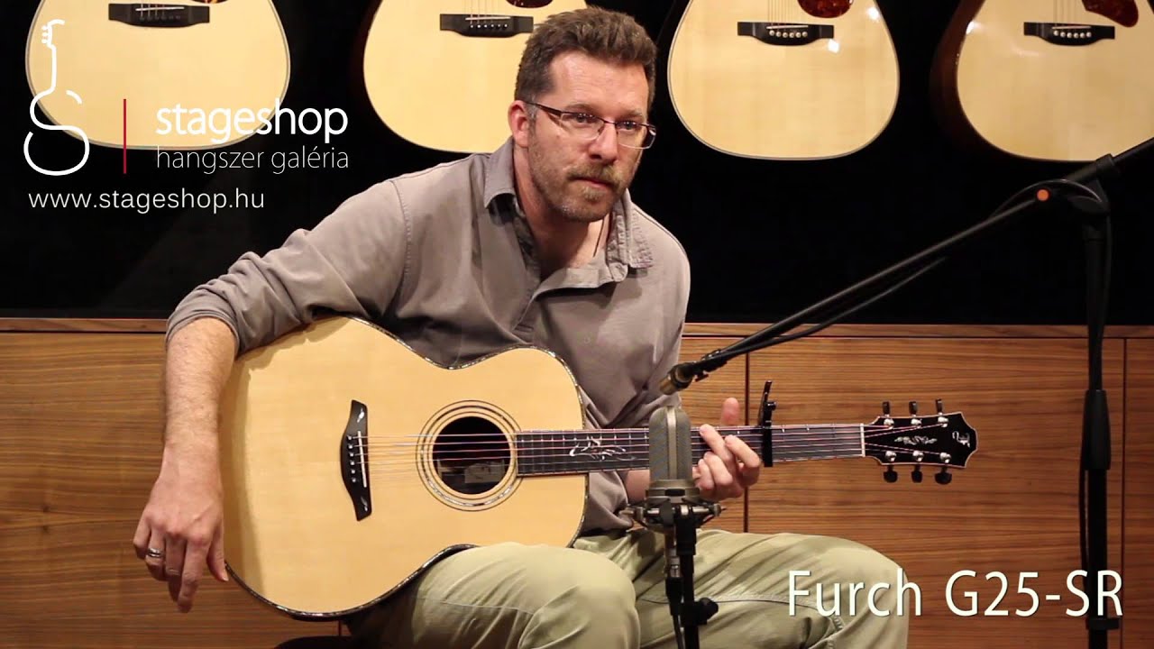Furch G25-SR demo in Stageshop - YouTube