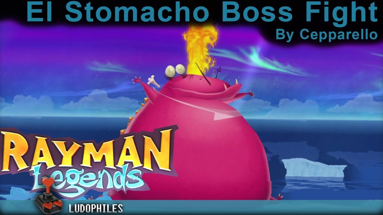 Rayman Legends - El Stomacho Boss Fight - YouTube