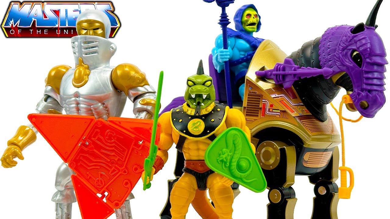MOTU Origins Extendar, Reptilax & Night Stalker Review! - YouTube