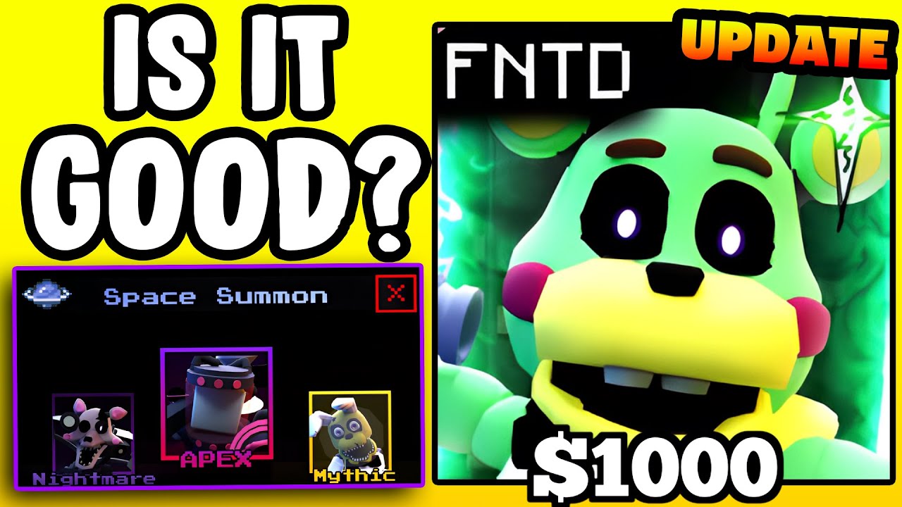 HUGE NEW SPACE EVENT UPDATE....can it SAVE FNTD?? - YouTube