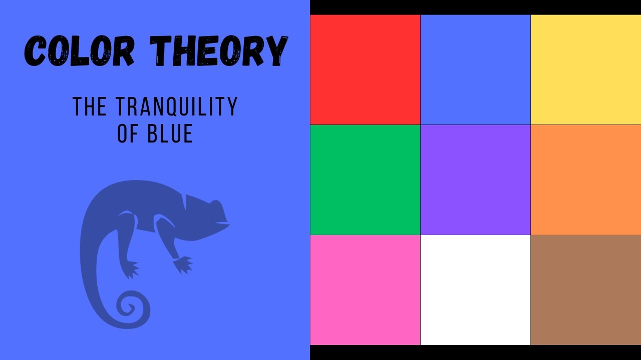 Color Theory - The Tranquility of Blue - YouTube