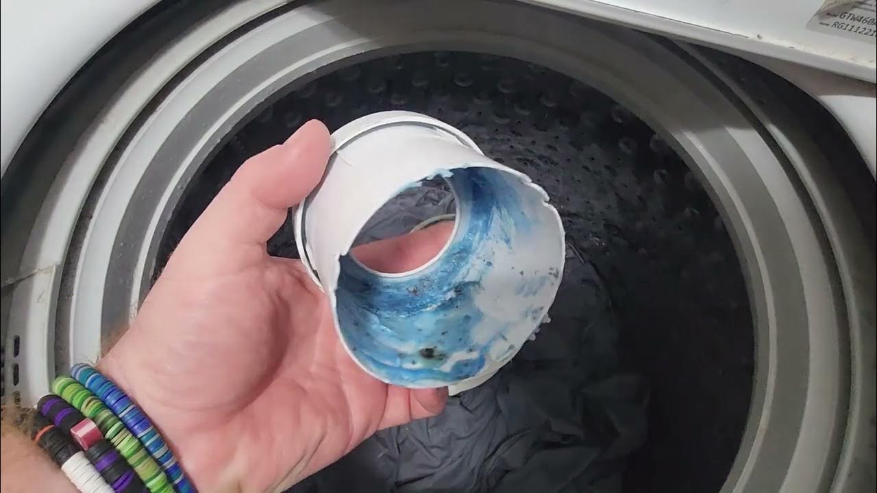 Cleaning The Fabric Softener Dispenser In A Ge Washer Model Gtw460asj5ww Youtube