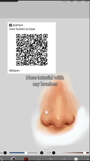 Nose tutorial with brush codes in Ibis #ibispaintx #ibispintx - YouTube