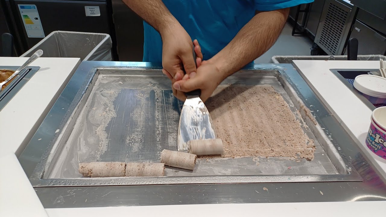 Pan N Ice (Rolled Ice Cream)_Ice cream roll kit Westfield London pan n ...