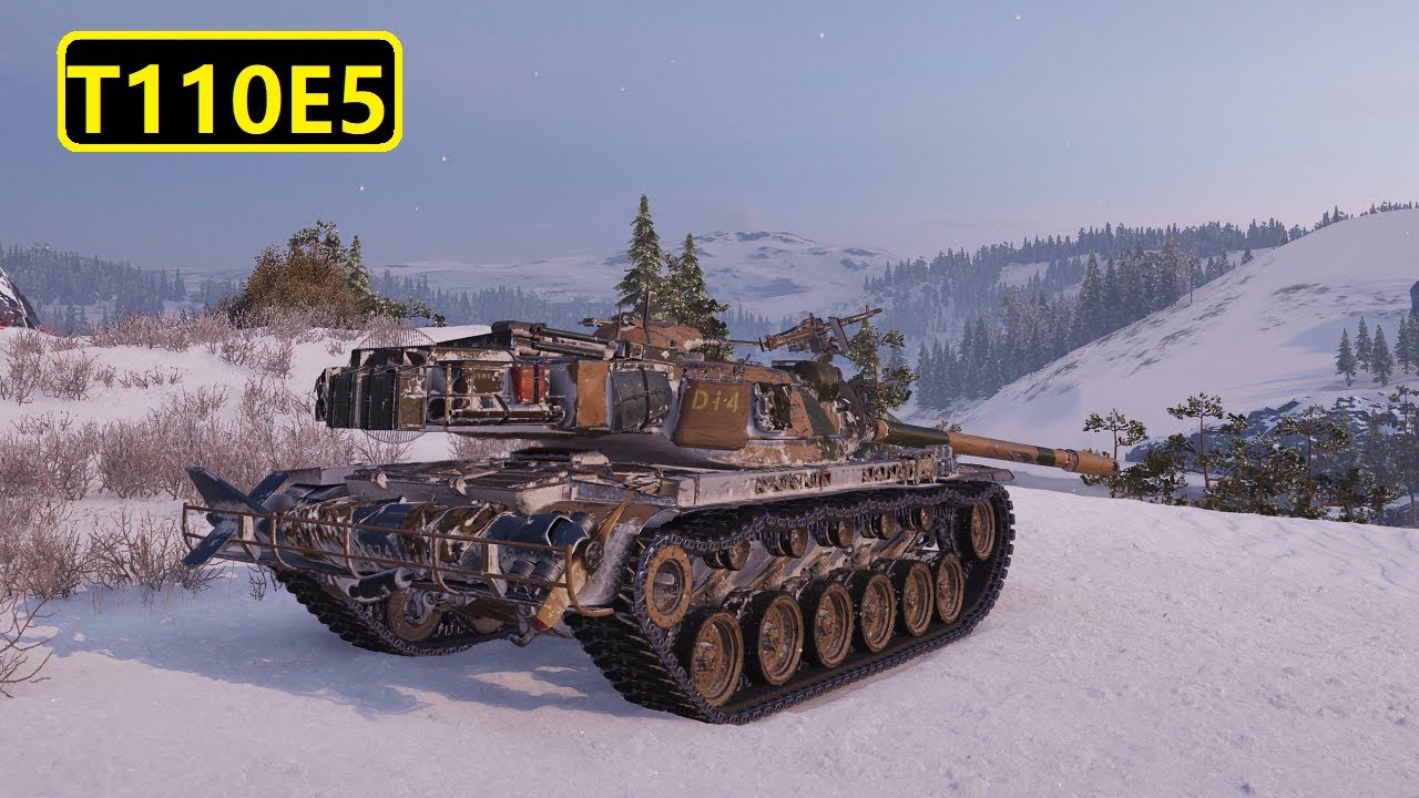 T110E5. World of Tanks Top Replays. - YouTube