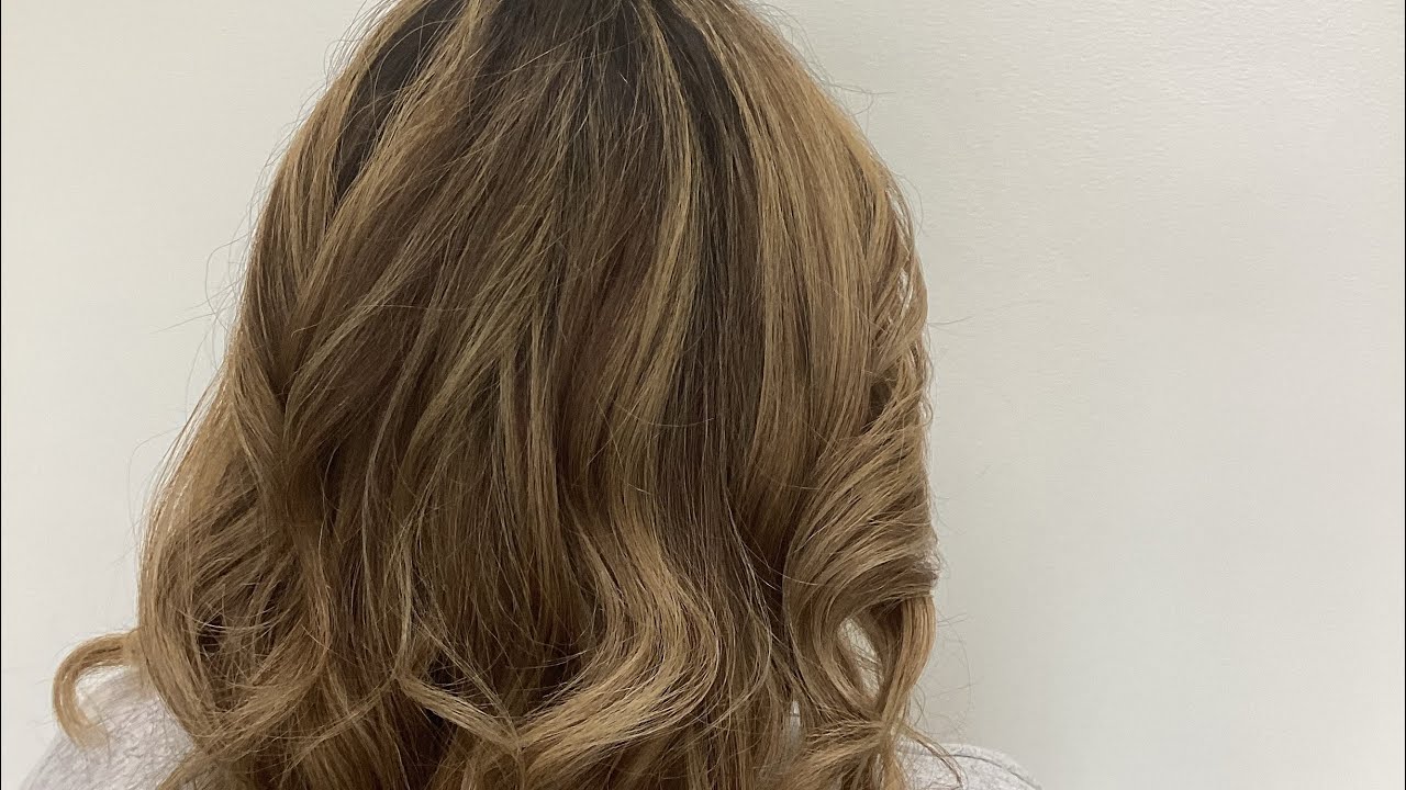 A quick hair color service | balayage - YouTube