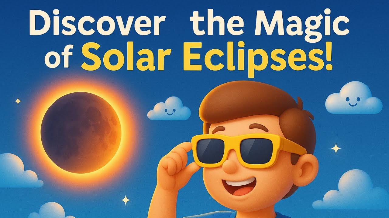 Discover the Magic of Solar Eclipses! Fun and Safe Space Facts for Kids - YouTube