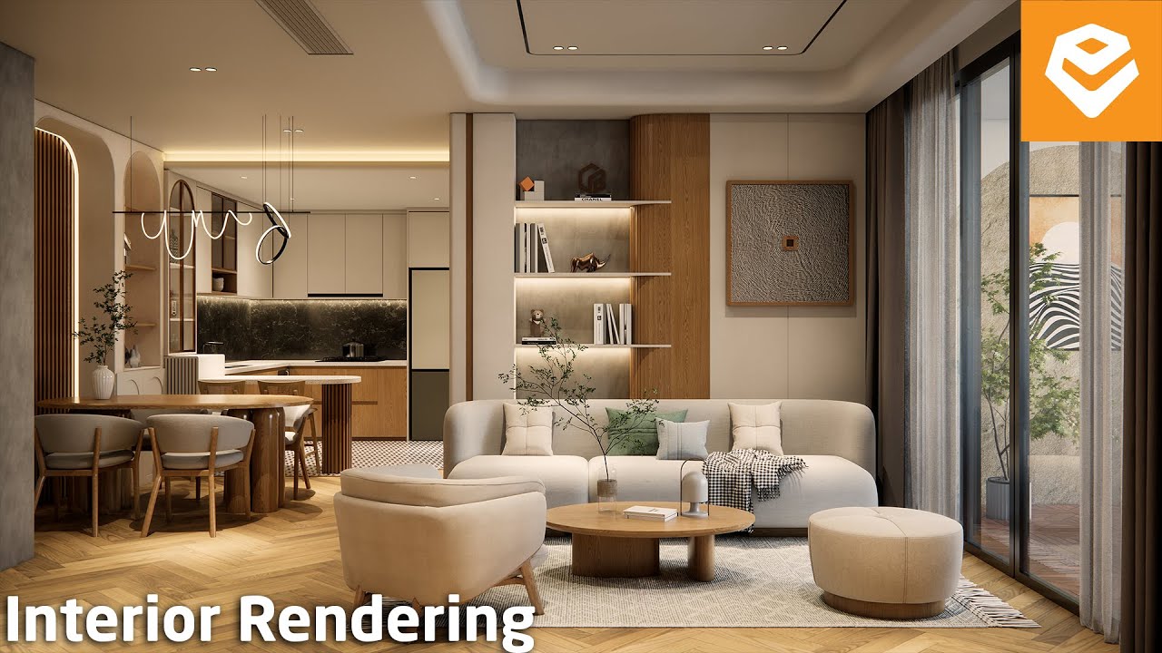 Enscape 4 For SketchUp | 033 Realistic Interior Lighting With IES Light ...