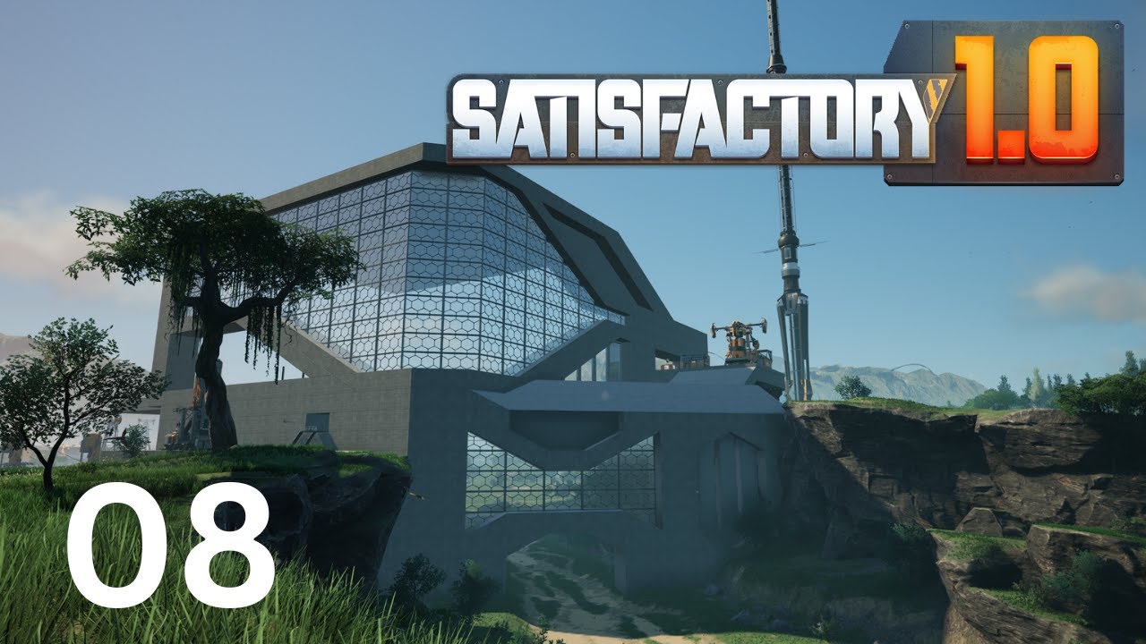 Starter Factory Design + Coal Part 2 | Satisfactory S01 E08 - YouTube
