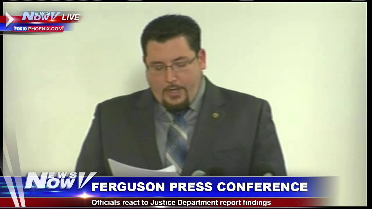 Ferguson Mayor press conference on DoJ report - YouTube