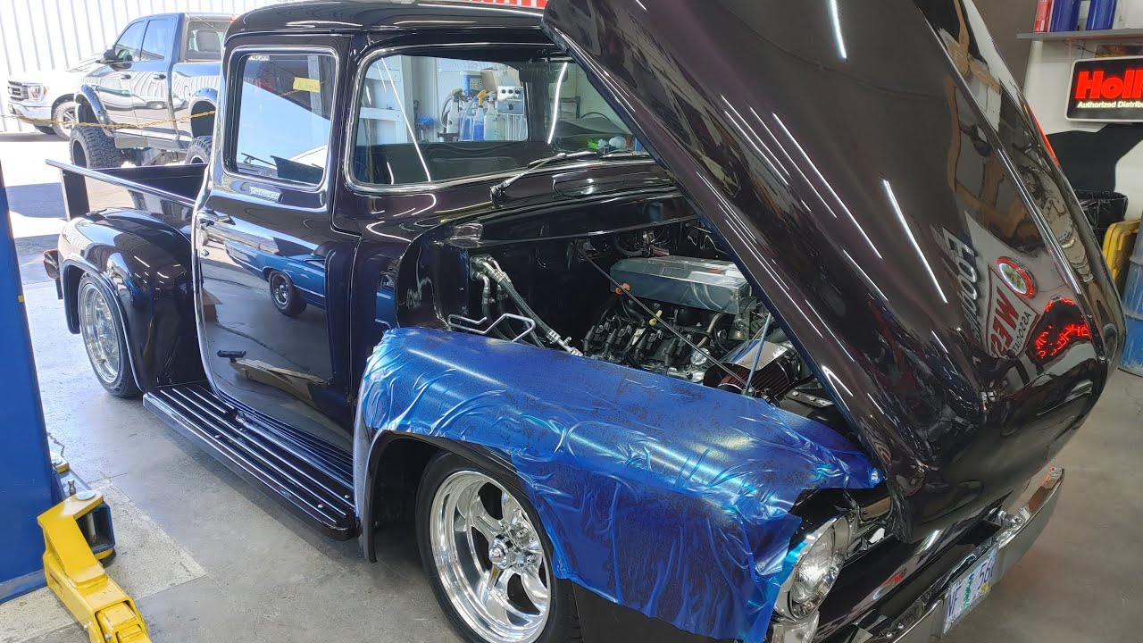 56 F100 Suspension Upgrade- Retro Rides of Bend - YouTube