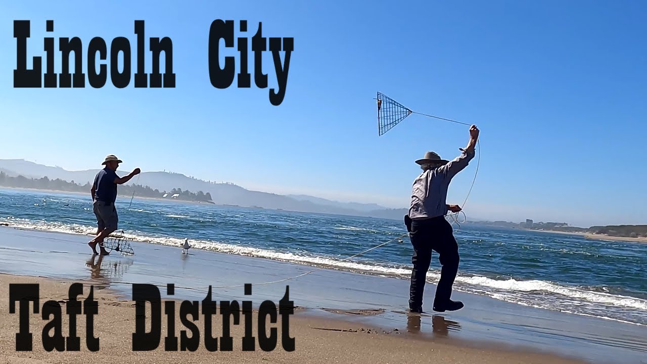 Exploring Lincoln City Taft district Oregon, beach, sea lions, crabbing ...