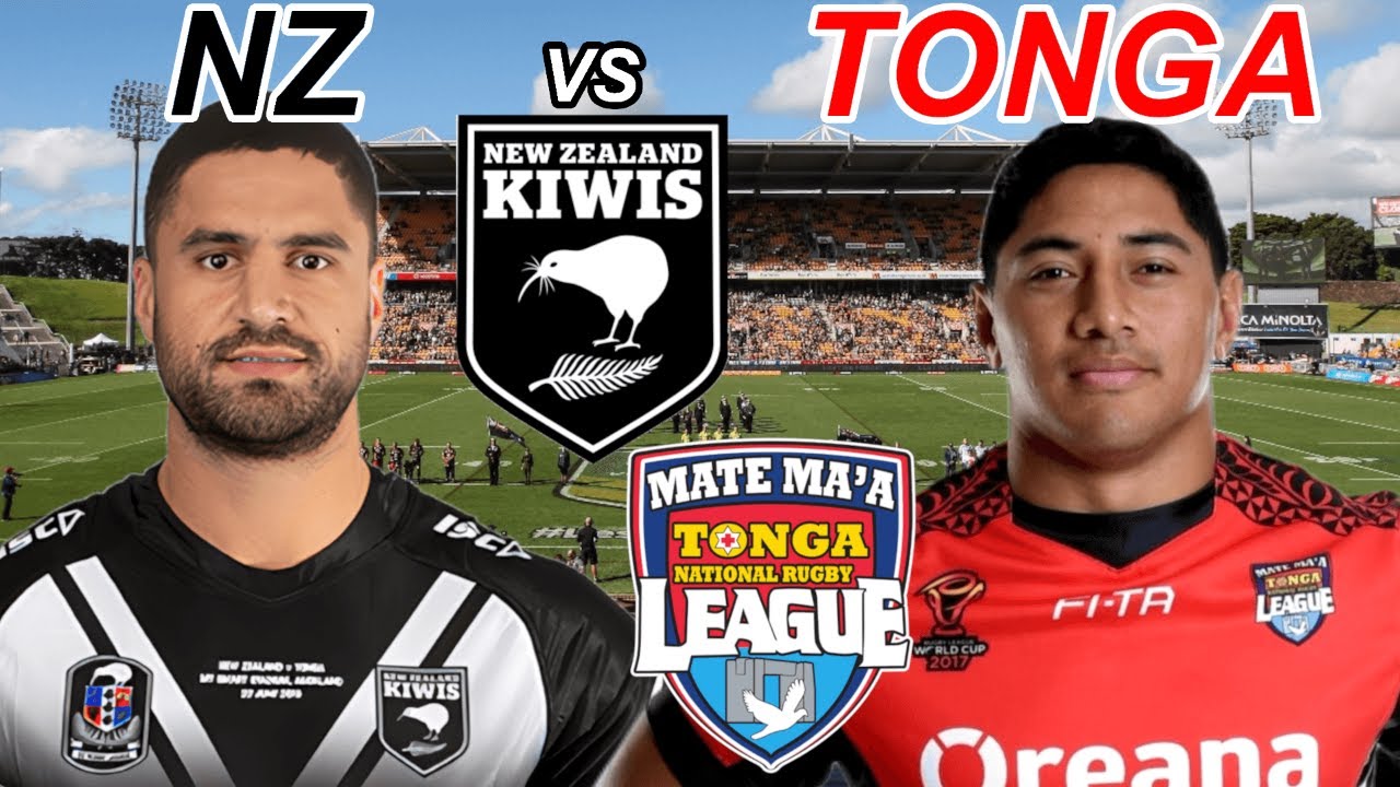 NEW ZEALAND vs TONGA Rugby League Internationals 2022 Live Commentary ...
