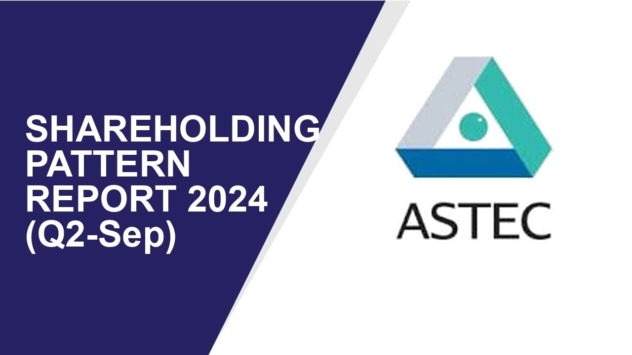 ASTEC LIFESCIENCES Shareholding Pattern | Q2-Sep Report 2024 ...