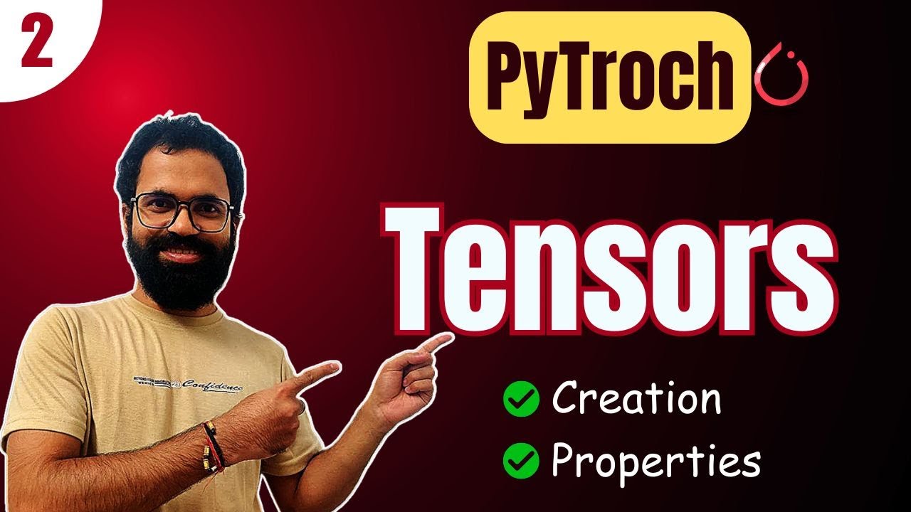 Tensor Basics | Chalo Padhe PyTorch - YouTube