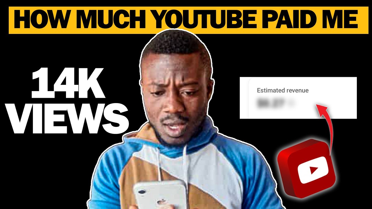 How Much YouTube Paid Me for 14k Views (14,000 Views) | YouTube Revenue ...