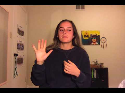 ASL 52 Expressive Video Assignment - YouTube