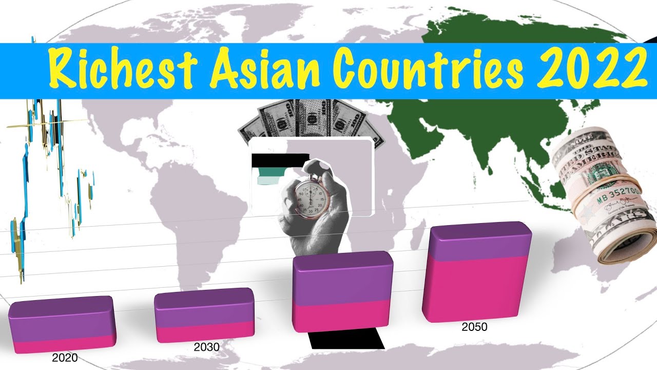 Top 10 Richest Country In Asia 2022 | Richest Asian Countries ; GDP-PPP ...