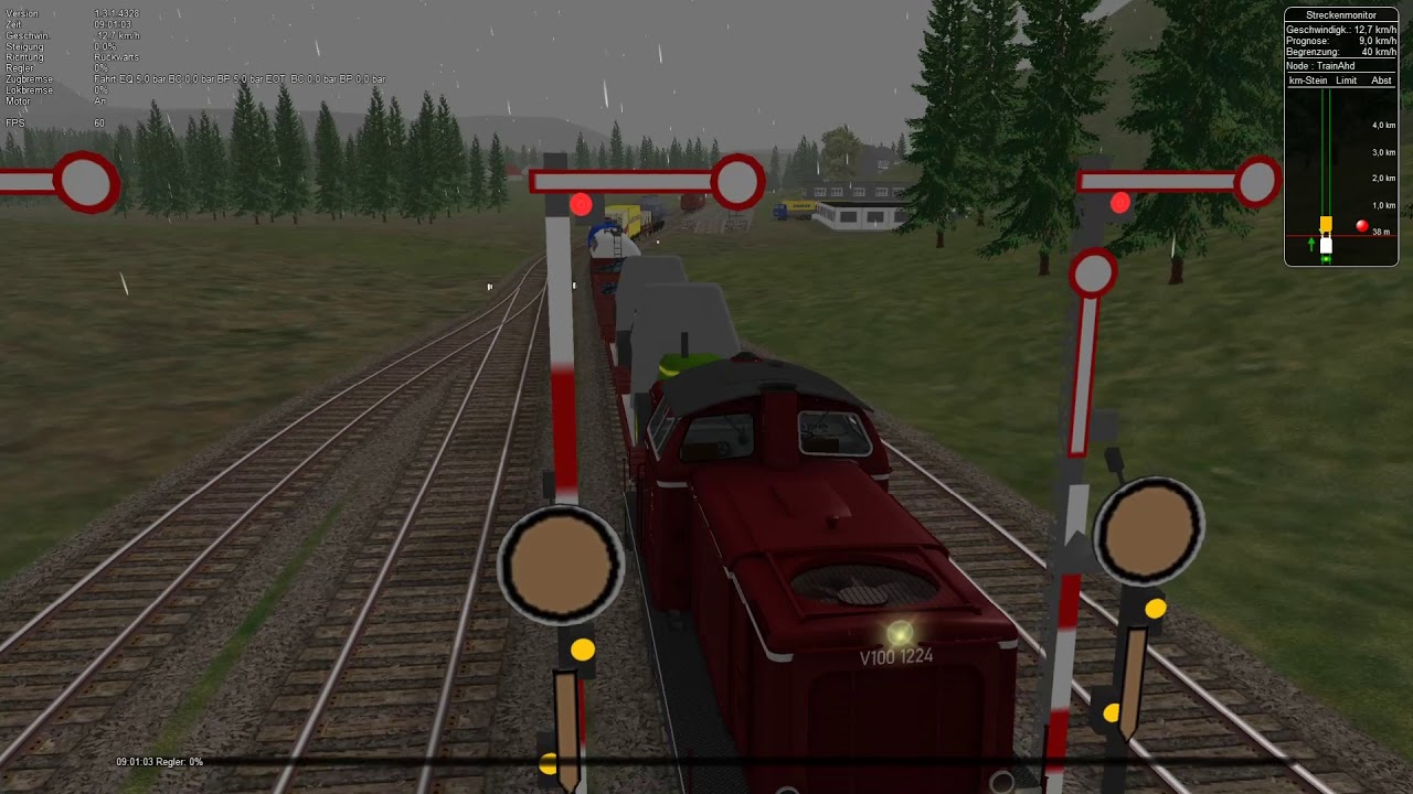Microsoft Train Simulator Gameplay HD - GR - Biggetal - Sammler ab Olpe ...