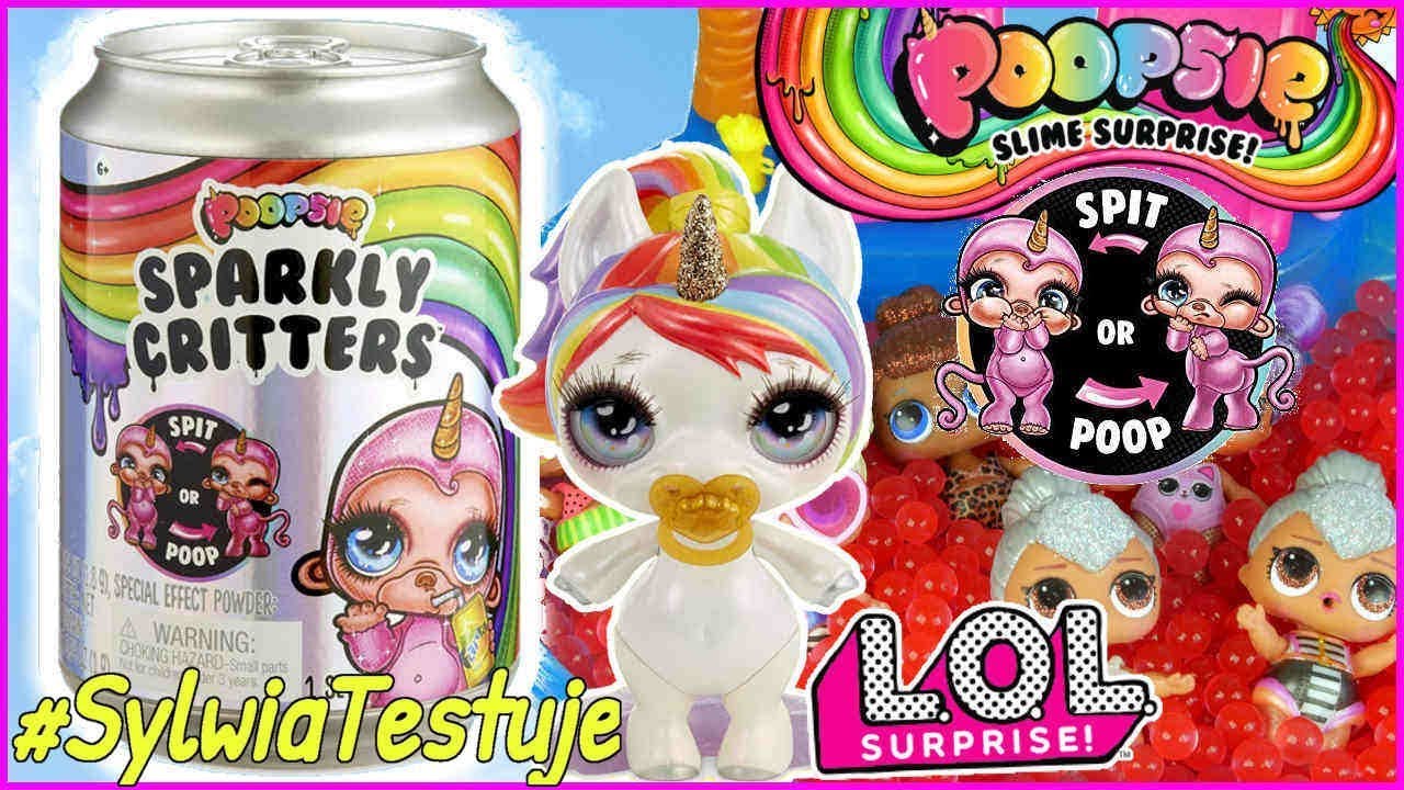POOPSIE Slime Surprise 💩 ZABAWA SLIME 💮 LOL Surprise & BARBIE 💕 # ...
