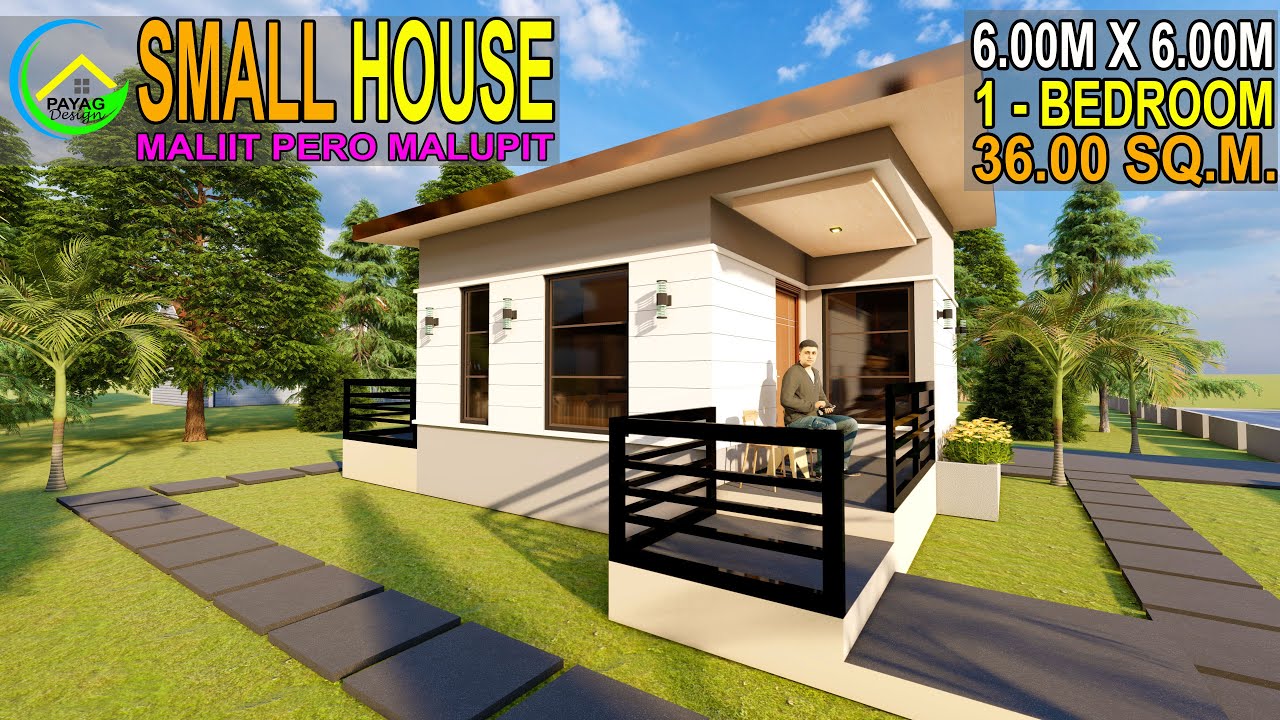Small House Best for your Family (6m x 6m) - YouTube