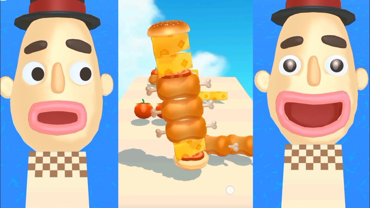 Sandwich Runner | Burger Runner Game #185 Android, IOS - YouTube