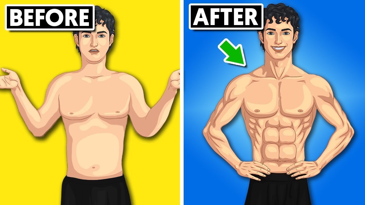 How to Build Muscles WITHOUT Weights! (At Home) - YouTube