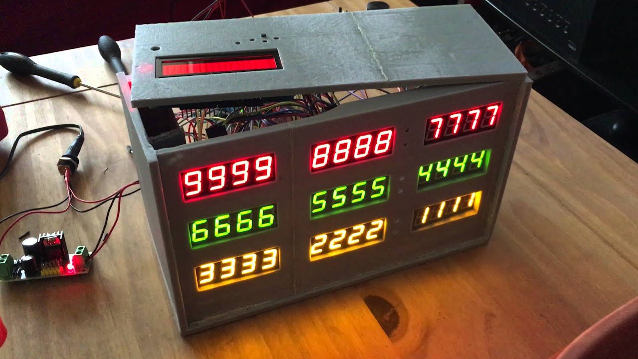 BTTF Clock Movie - YouTube
