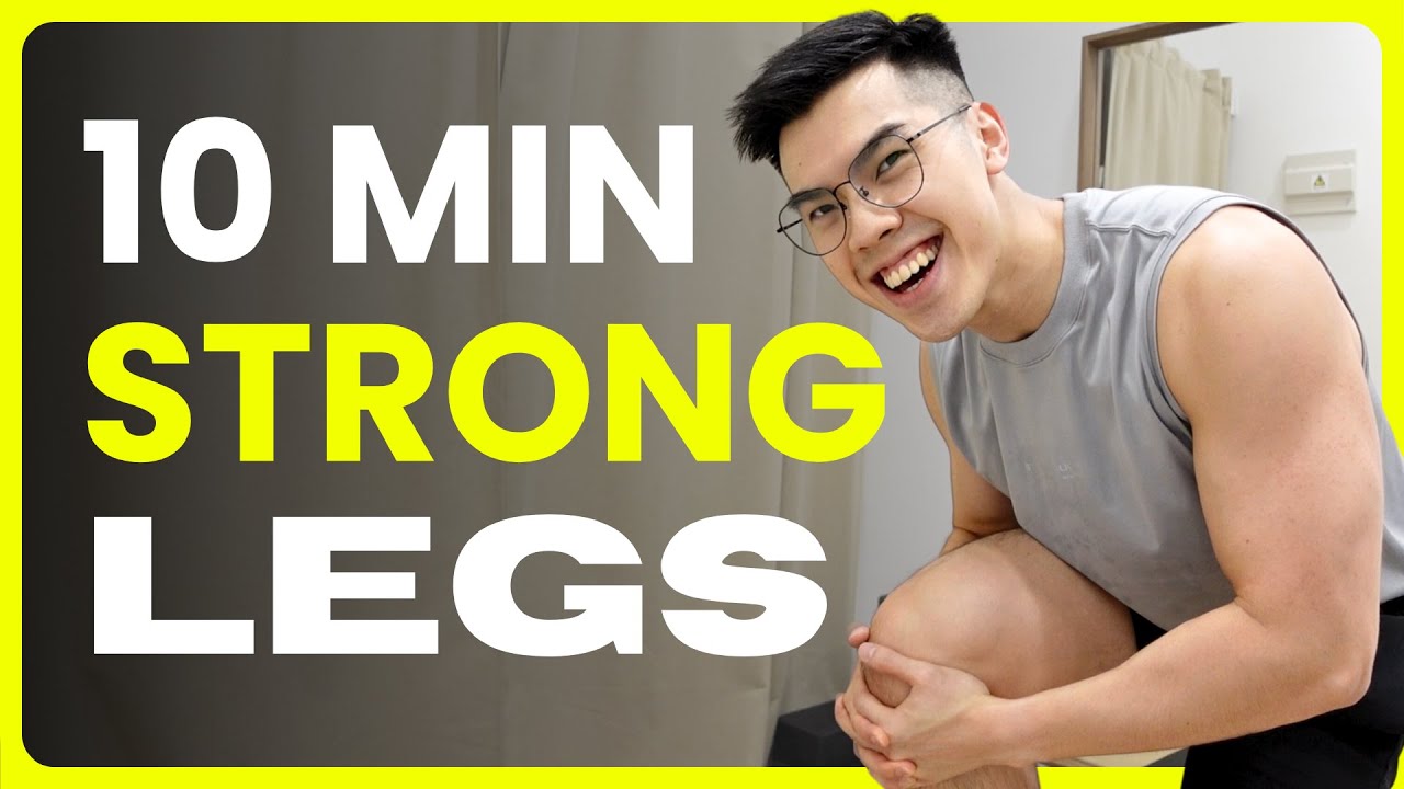 10 MINUTE STRONG LEGS WORKOUT | Men's Fitness | Edmond Foo - YouTube