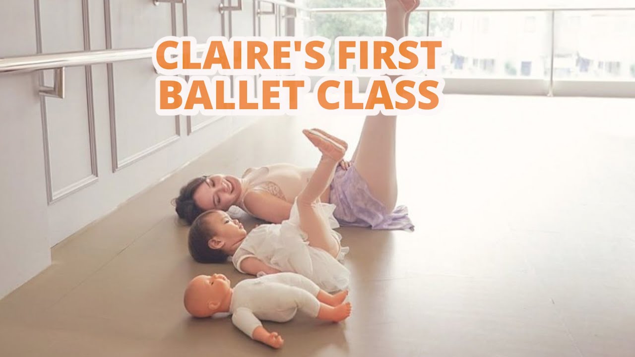 CLAIRE'S FIRST BALLET CLASS - YouTube