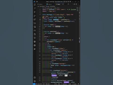 React useState method usage in the React App - React18 #leelawebdev #reactjs - YouTube
