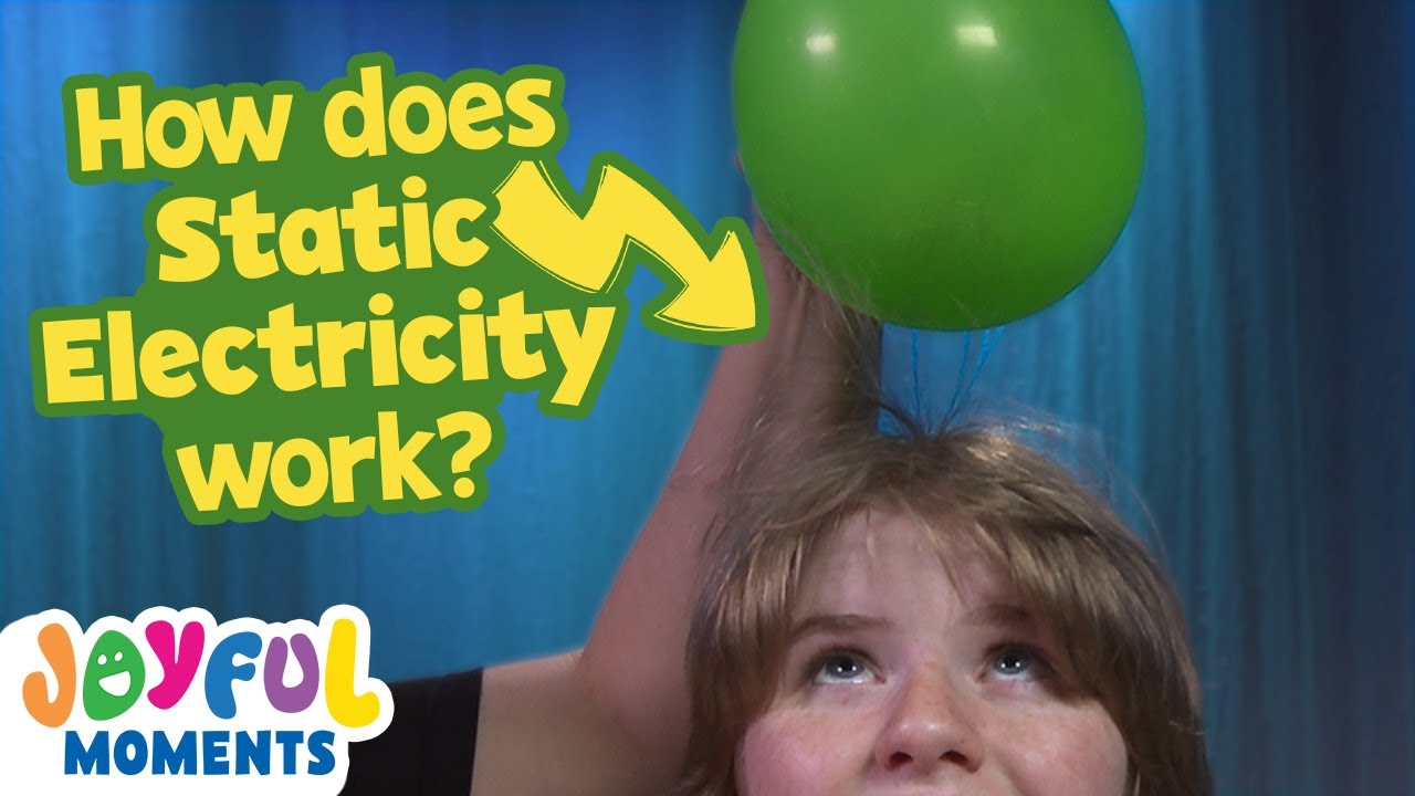Why does hair stick to balloons? 🤔 | JOYful Moments - YouTube