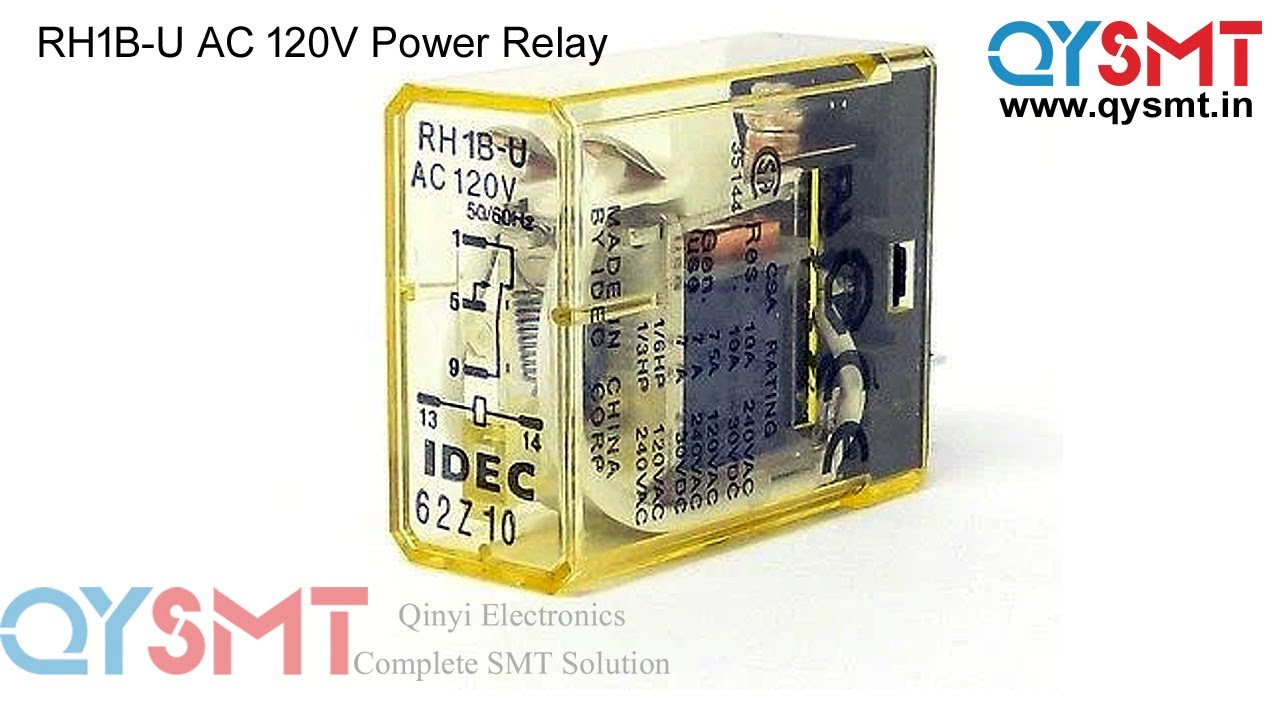 RH1B U AC 110V 120V Power Relay - YouTube