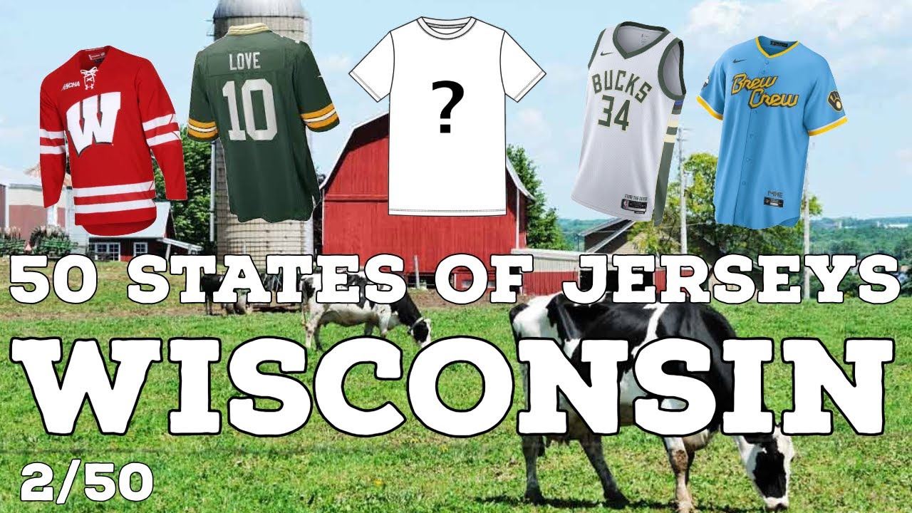 WISCONSIN 50 States of Jerseys (2/50) - YouTube