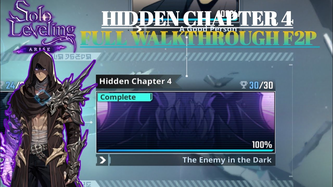 Solo leveling arise new hidden chapter 4 Full walkthrough #sololeveling ...