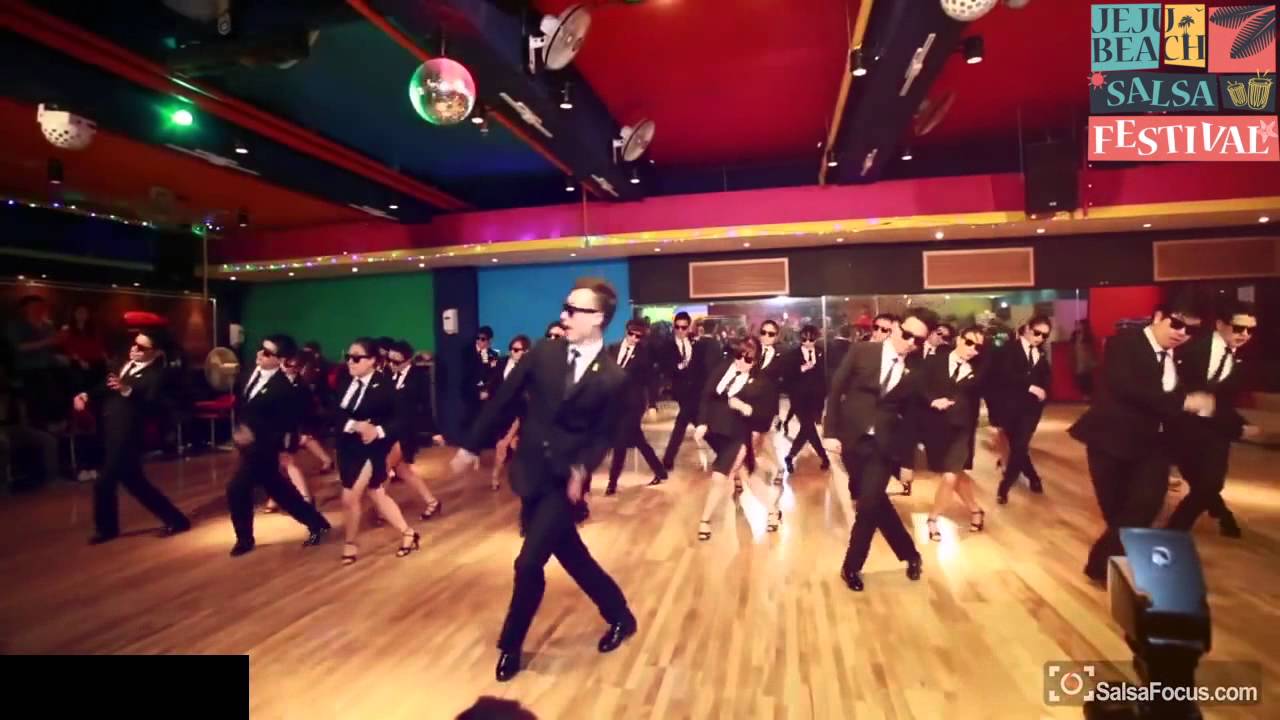 2015 Jeju Beach Salsa Festival (G ya company) - YouTube