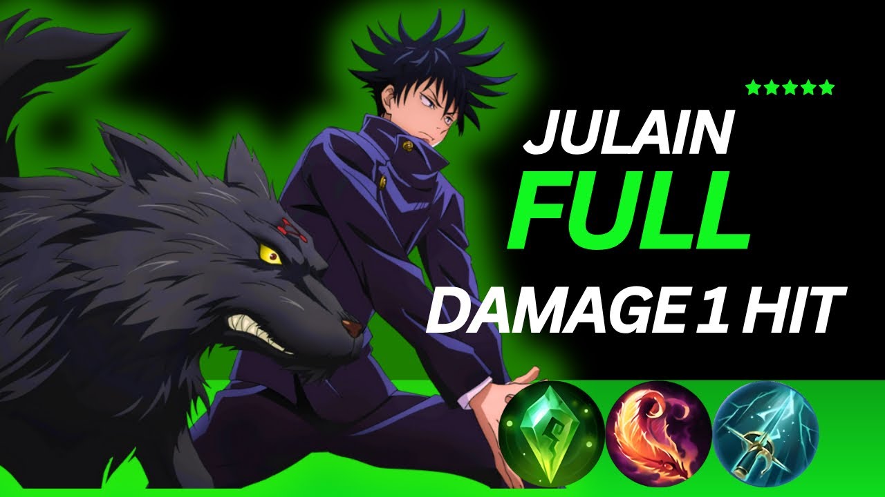 JULAIN FULL DAMAGE NEW BUILD 1 HIT 🔥🔥🔥#julain #mlbb #mobilelegend - YouTube