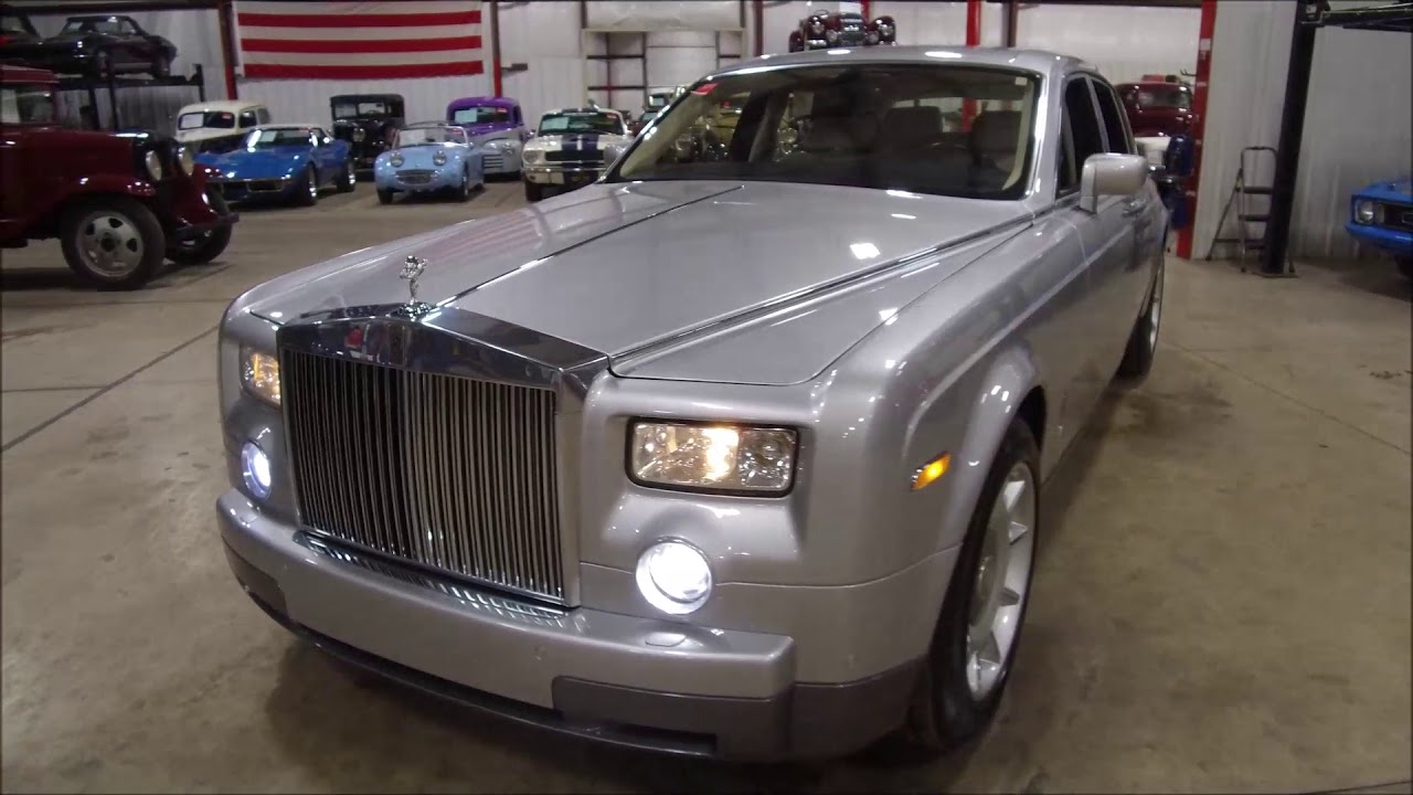 2004 Rolls Royce Phantom Silver - YouTube