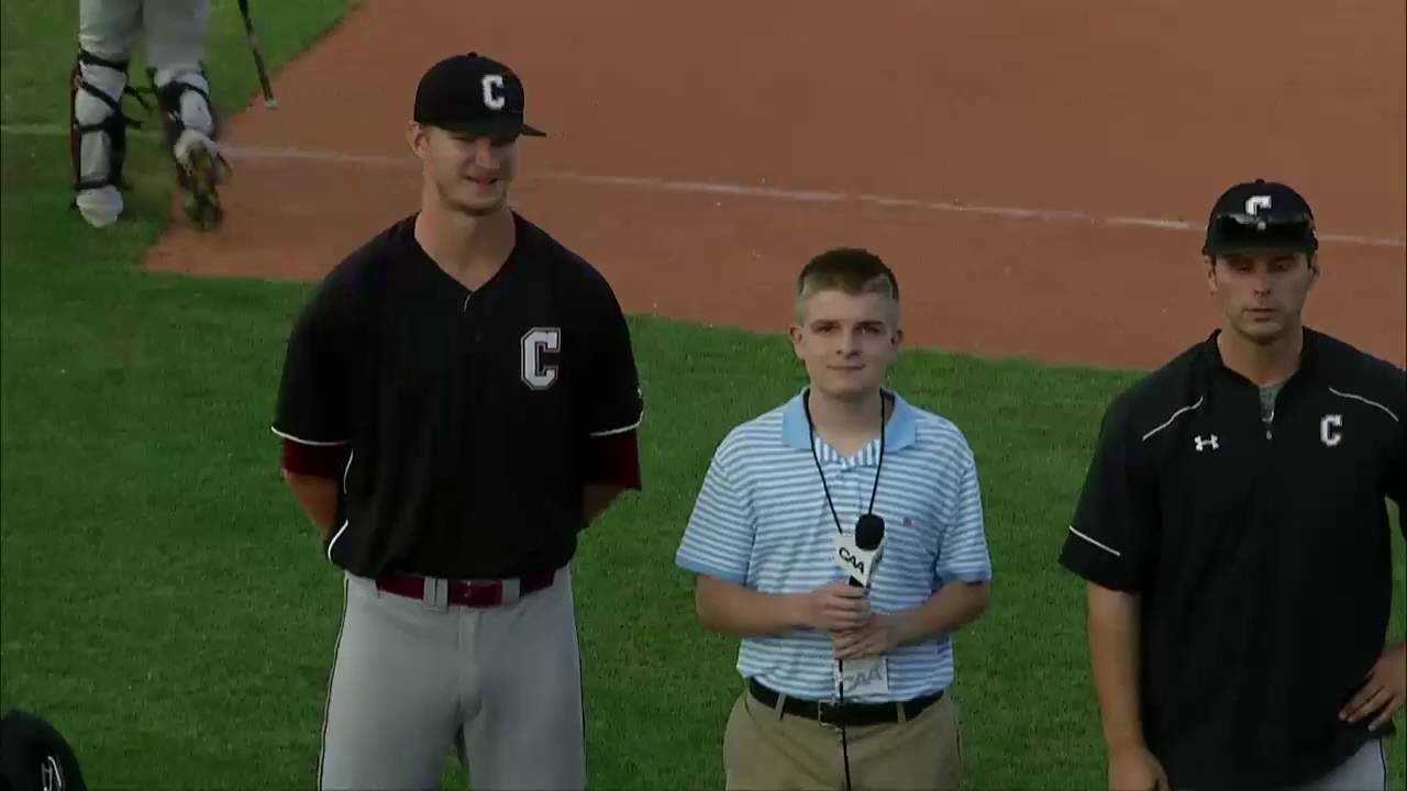 Tim Scott Postgame Interview, 2016 CAA Baseball Tournament - YouTube