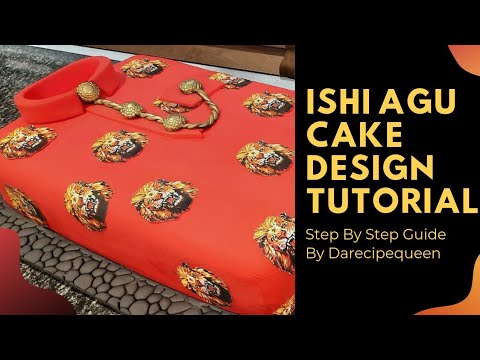 How to Decorate Ishi Agu Cake Design || Isi Agu Cake Design Tutorial ...