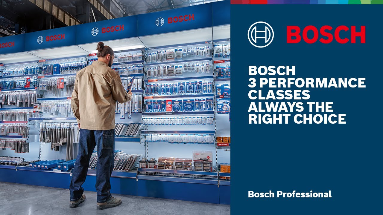 Bosch 3 performance classes always the right choice - YouTube