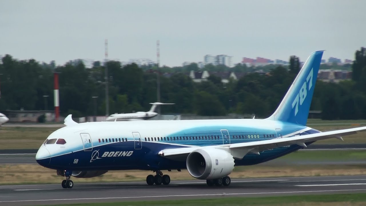 Dreamliner Boeing 787 Takeoff at Berlin Tegel Airport HD (1080p) - YouTube