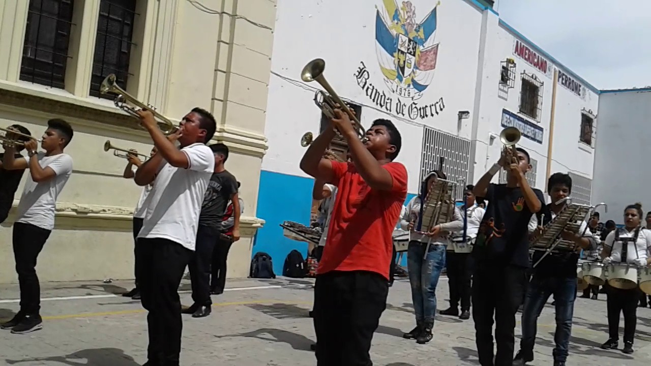 Ensayo Banda de Guerra (IACC) MATEO PERRONE 2017 - YouTube