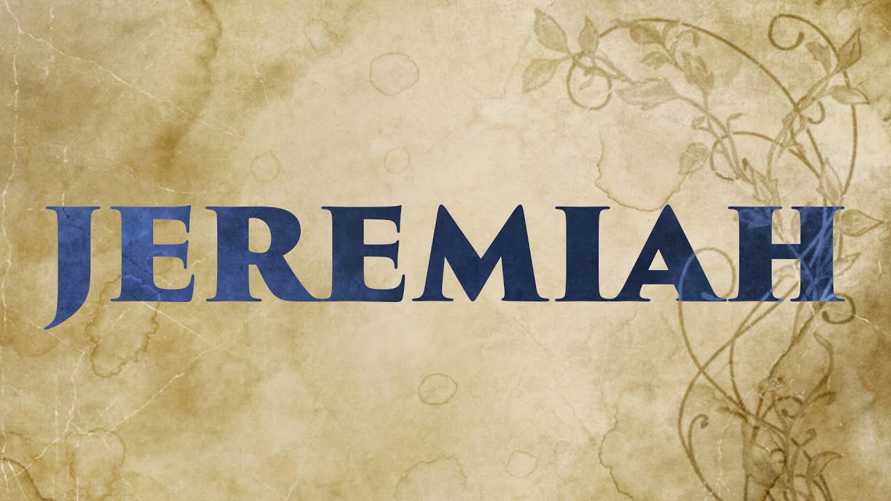Jeremiah | KJV Read Along Bible [audio & text] - YouTube
