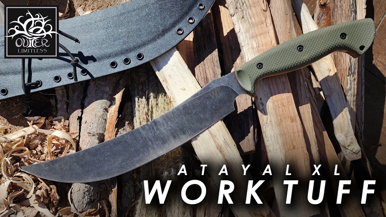 Work Tuff Gear Atayal XL: A Serious Slicey Slab of SK85! - YouTube