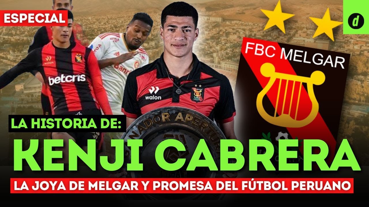 ¿Quién es KENJI CABRERA?: La historia de la NUEVA JOYA de MELGAR ...